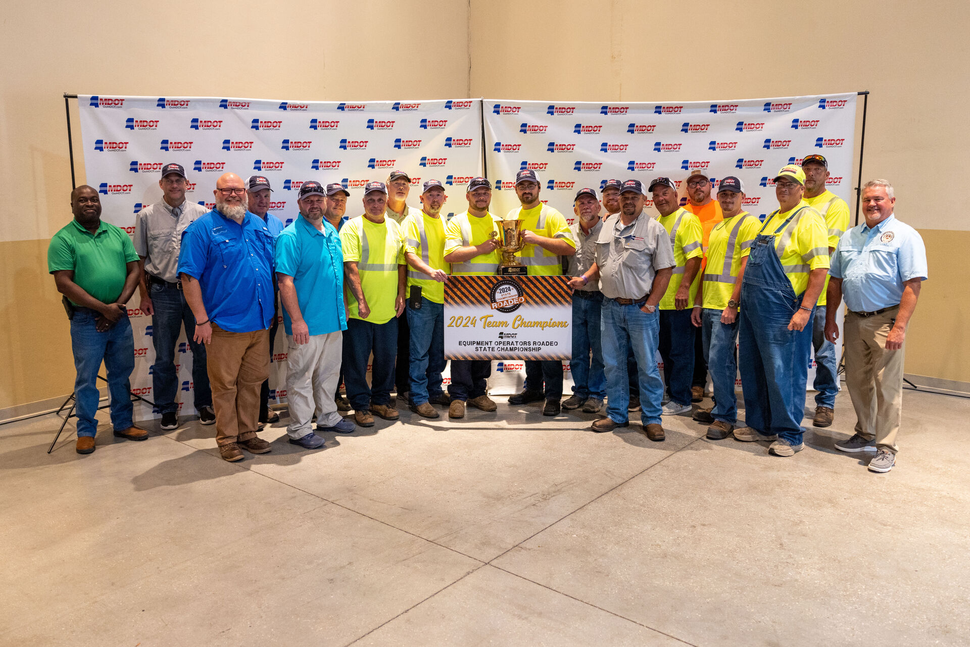 MDOT State Equipment Operators Roadeo winners announced