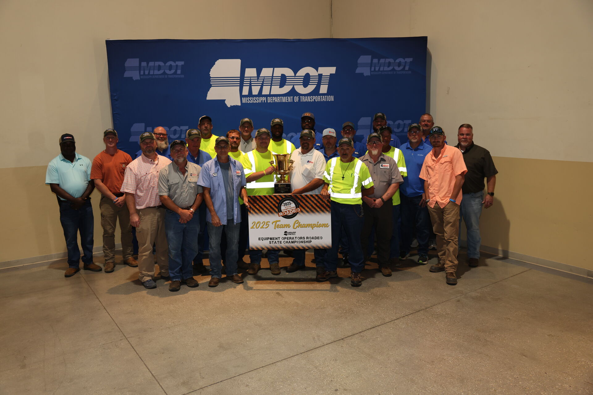 MDOT State Equipment Operators Roadeo winners announced