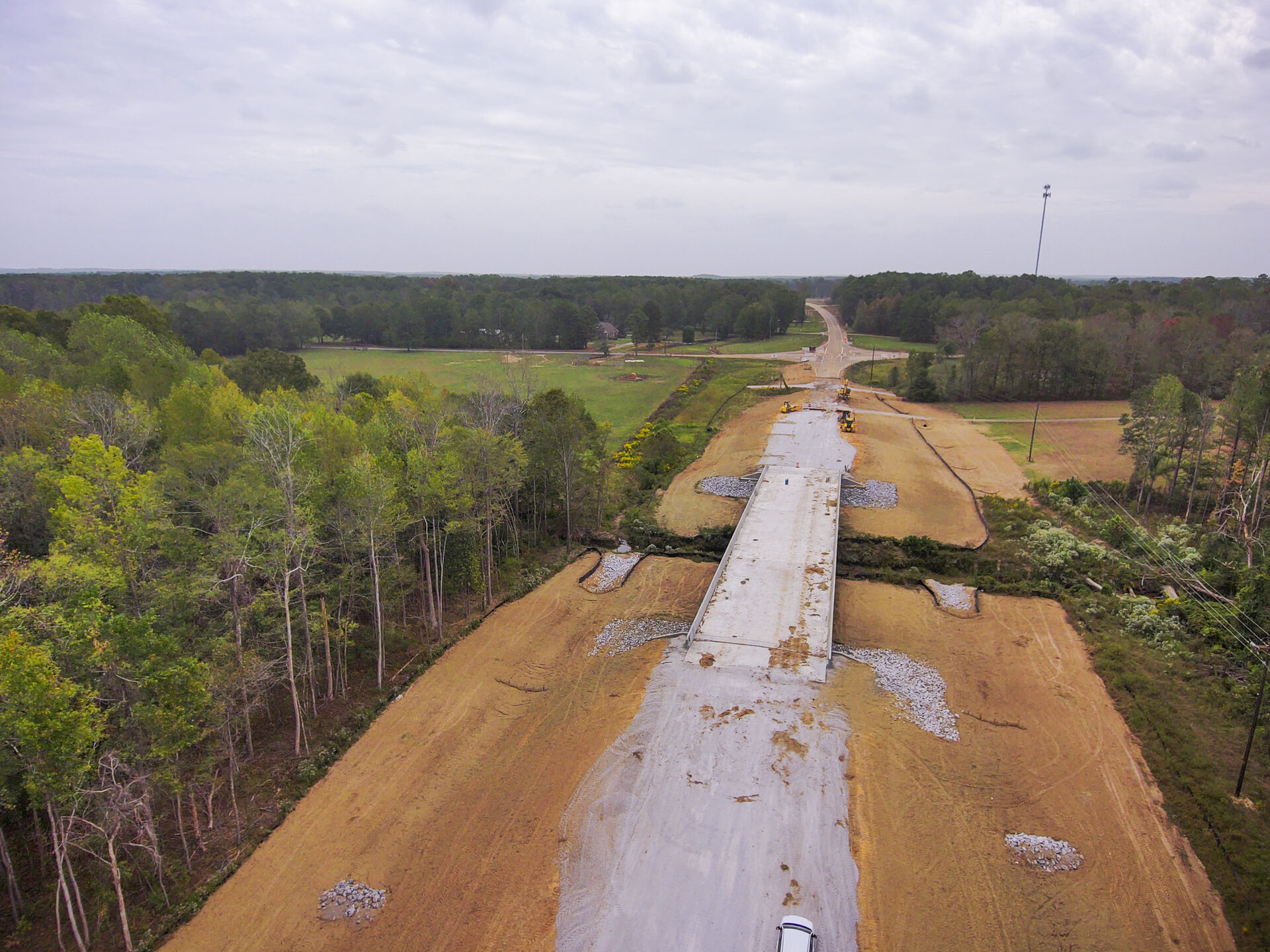 Progress continues at the State Route 18 bridge replacement in Rankin ...