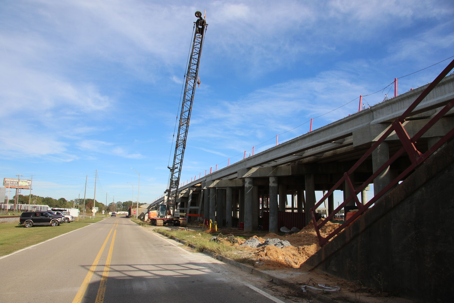 Infrastructure improvement projects continue across central Mississippi