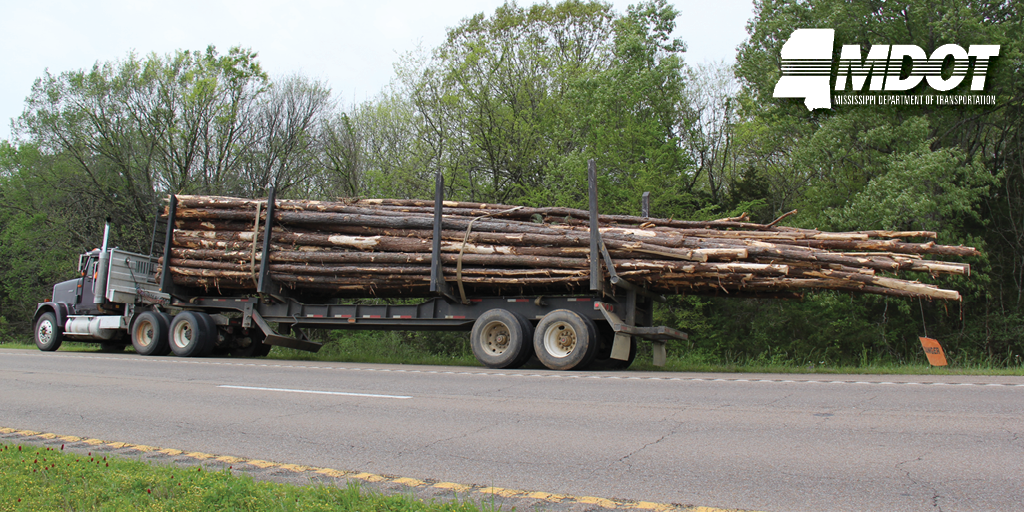 MDOT reminds motorists to share the road with log trucks