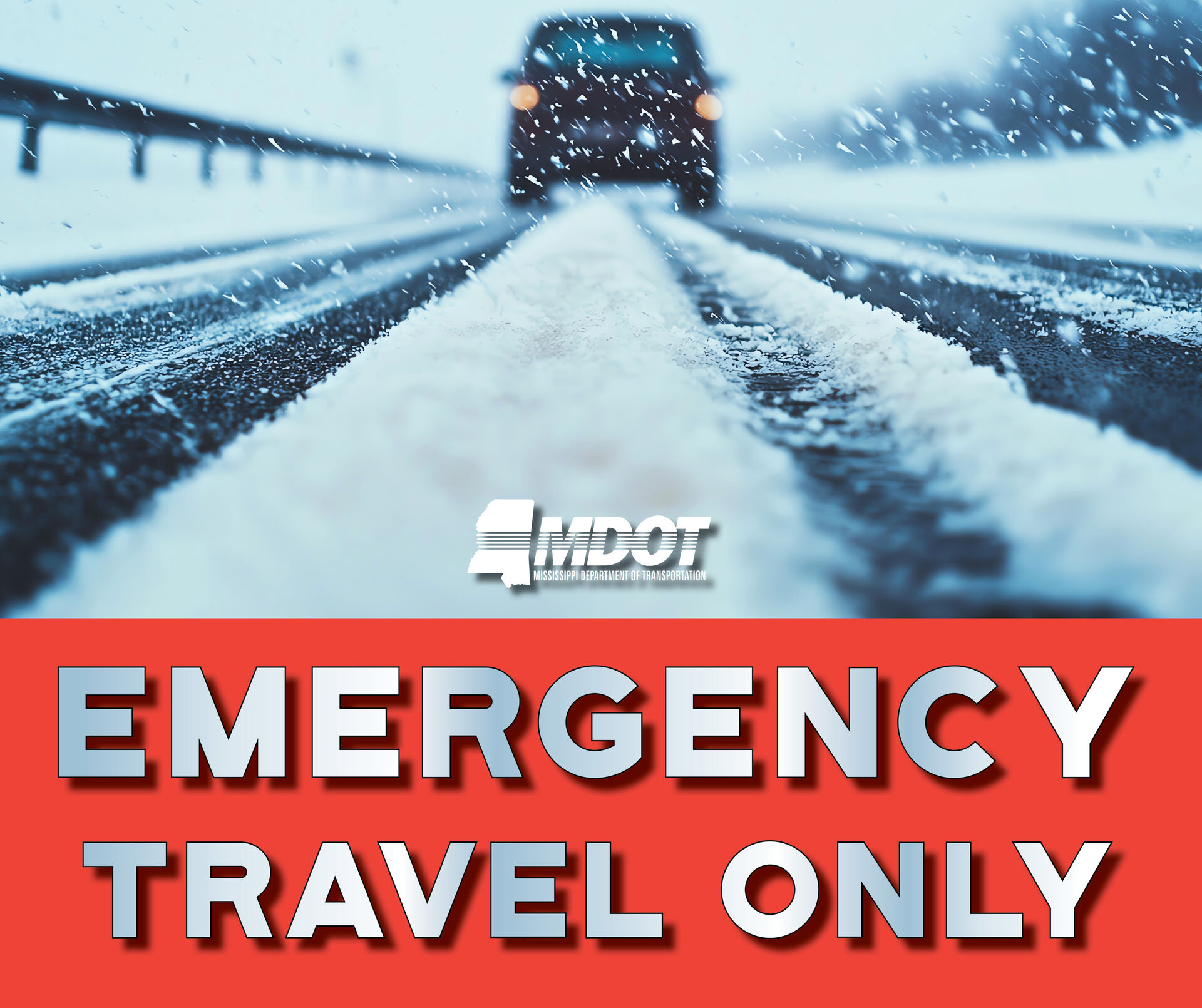 MDOT urges emergency travel only south of U.S. 84