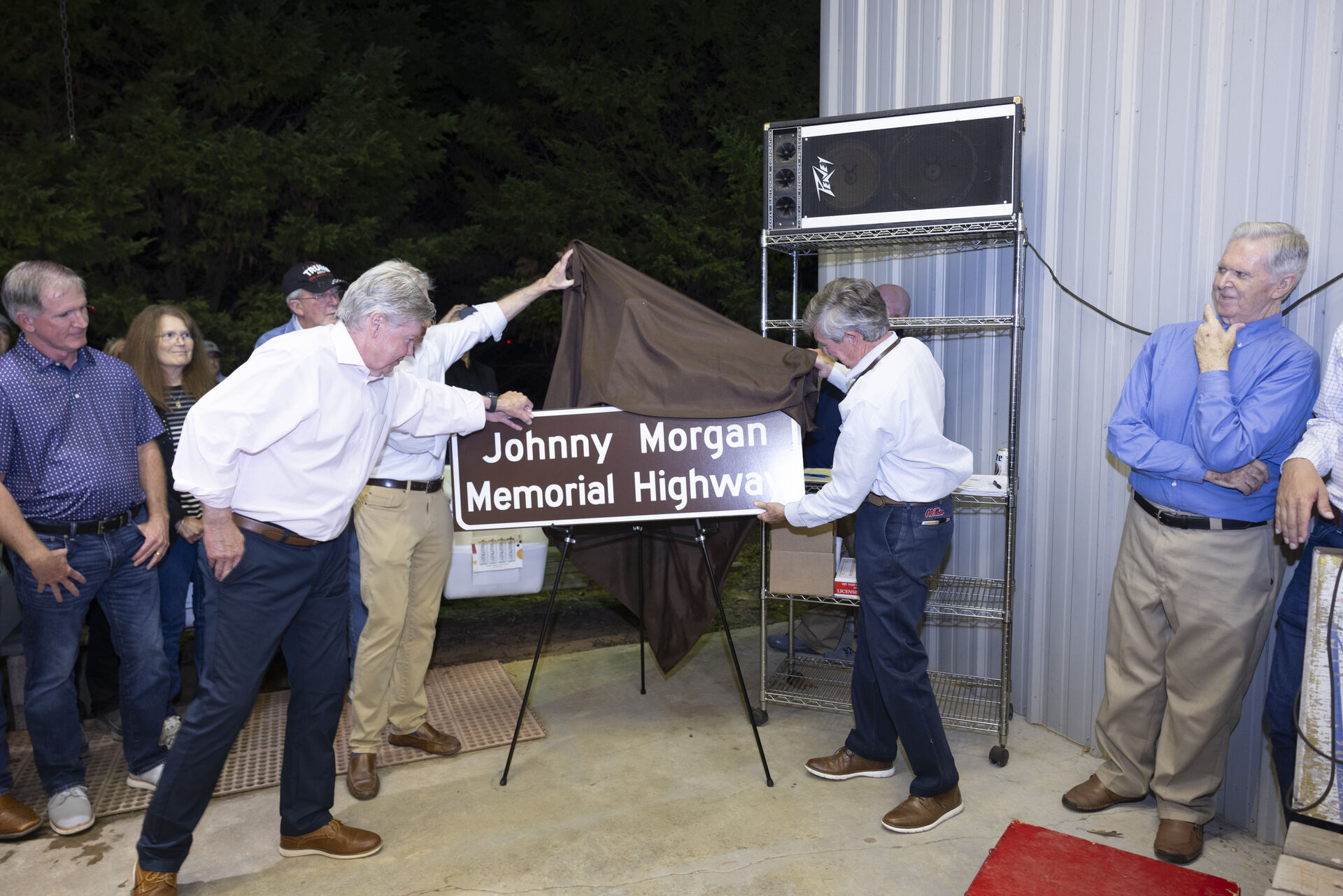 Johnny Morgan Memorial Highway dedicated in Lafayette County