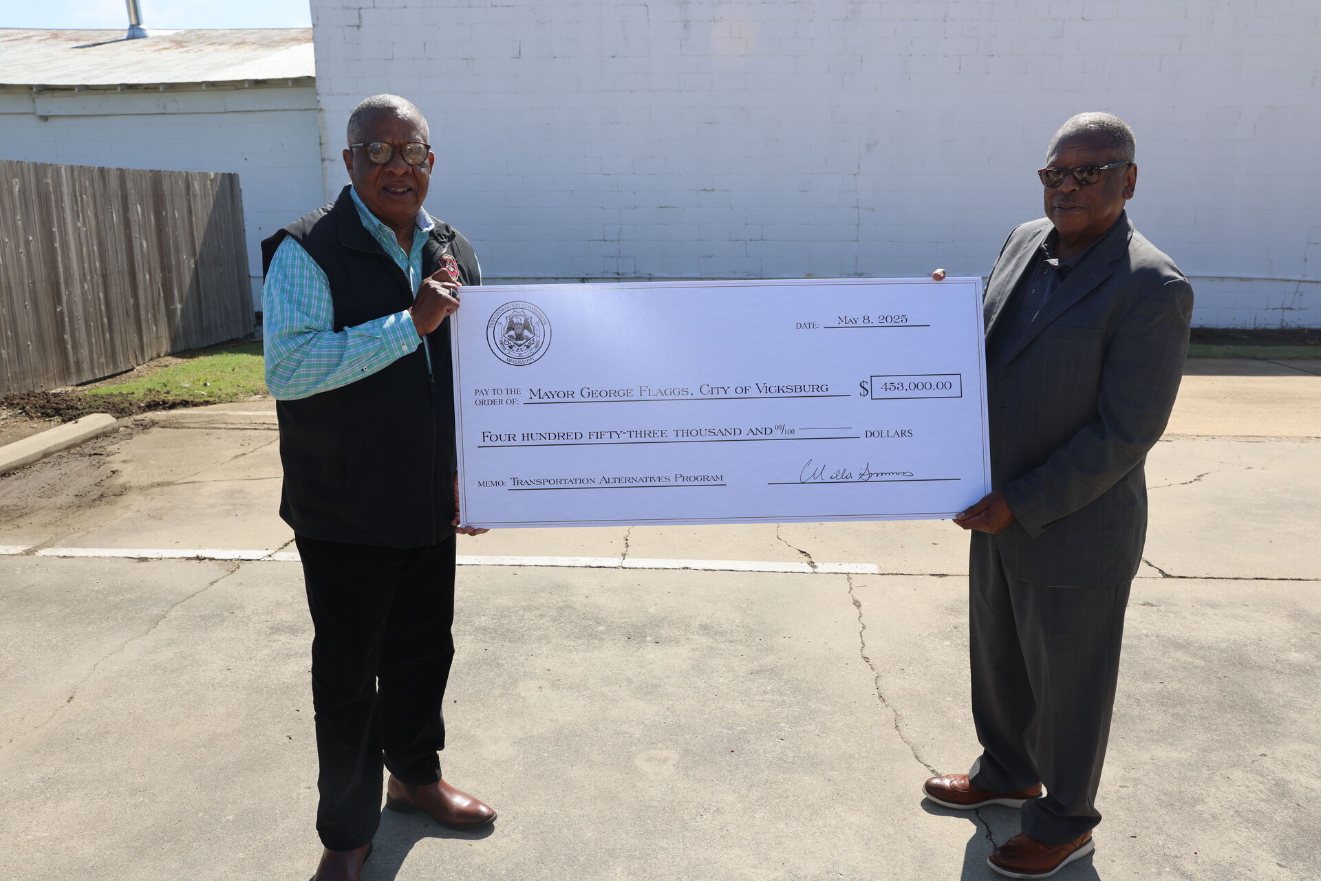 Commissioner Simmons announces 2025 TAP recipients at check ...